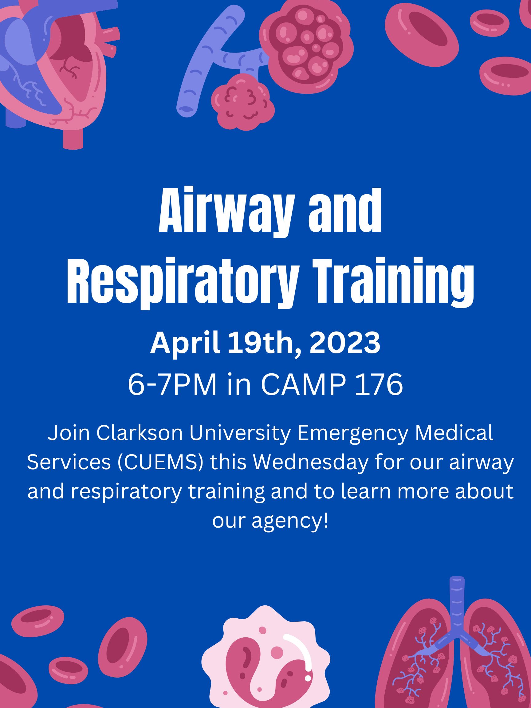 Airway and Respiratory Training (4/19) – CU Emergency Medical Services